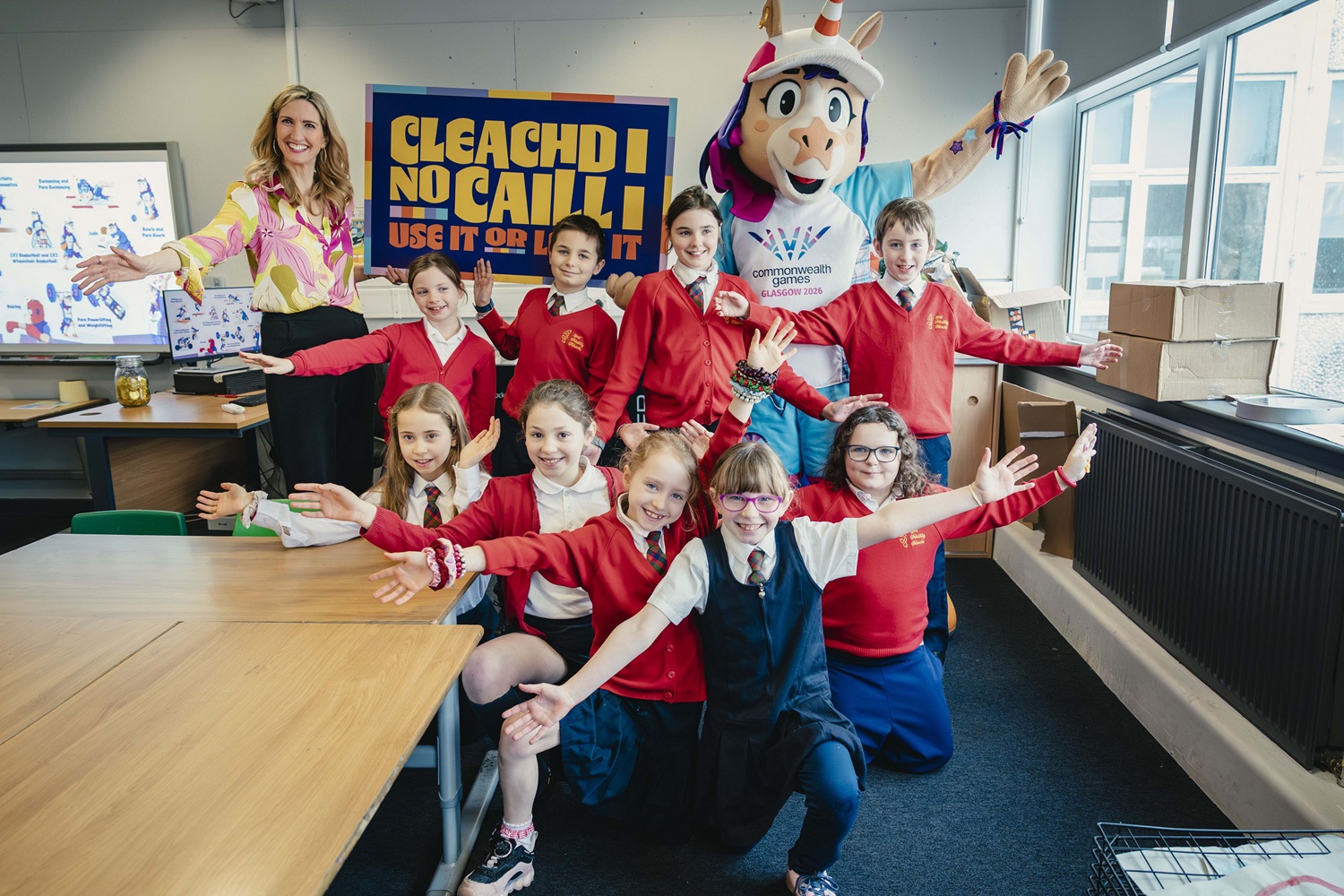 Sgoilearan Gàidhlig agus suaichnean oifigeil Gheamaichean a’ Cho ...